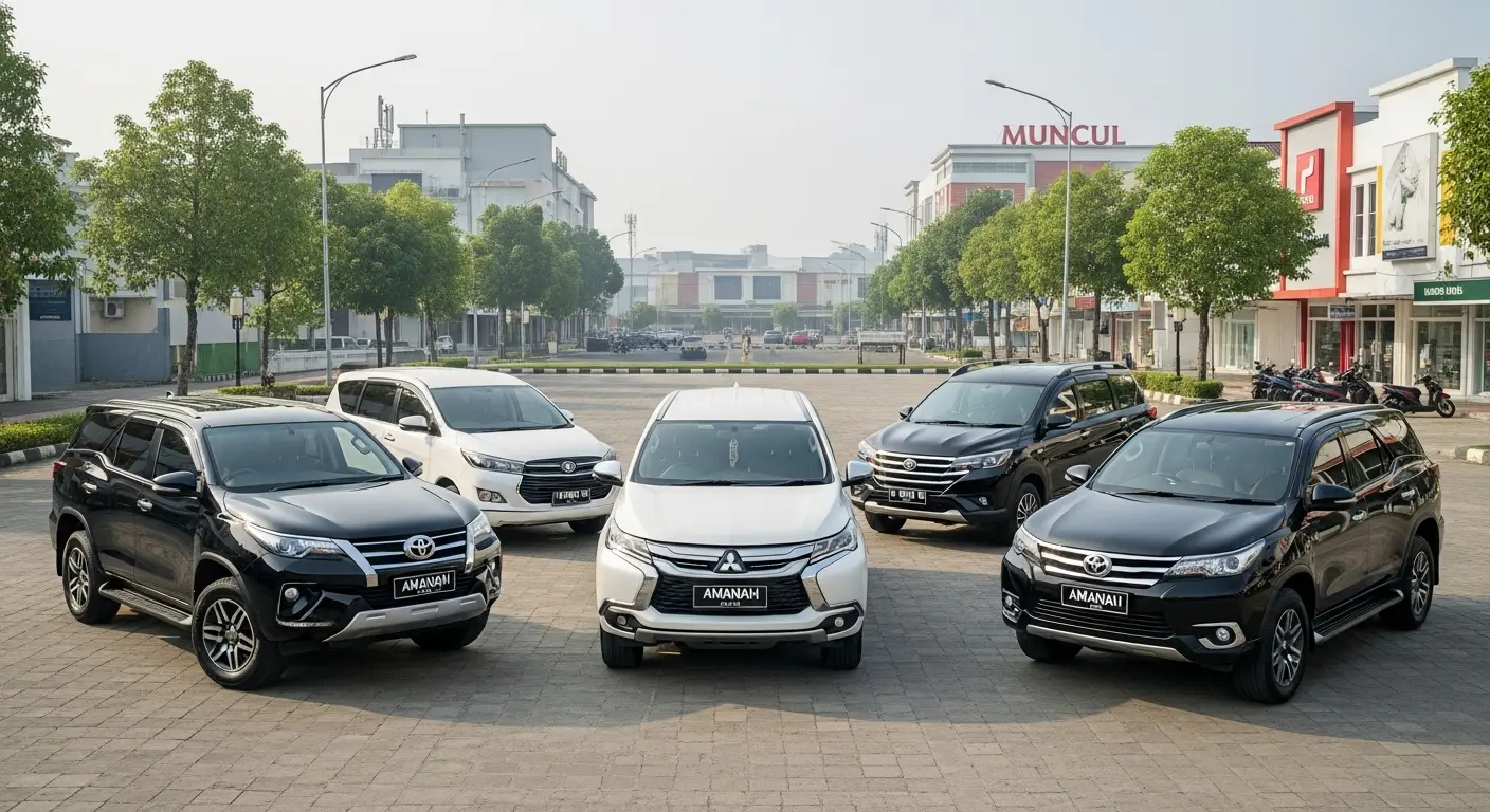 Sewa Mobil Muncul Setu | Armada Bersih & Driver Ramah