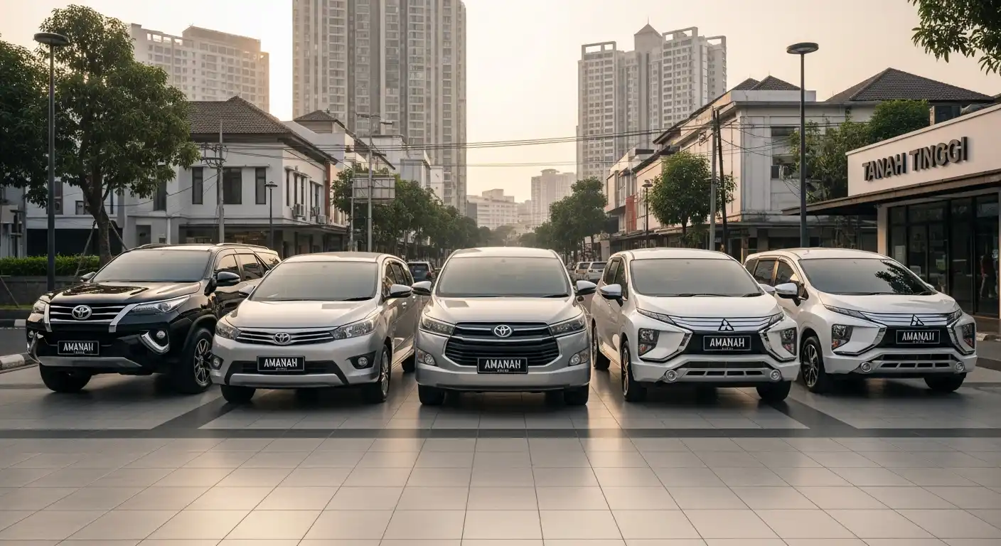 Rental Mobil Tanah Tinggi Transparan, Aman & Terpercaya